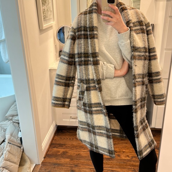 Jackets & Coats | Isabel Marant Plaid Gabriel Coat | Poshmark